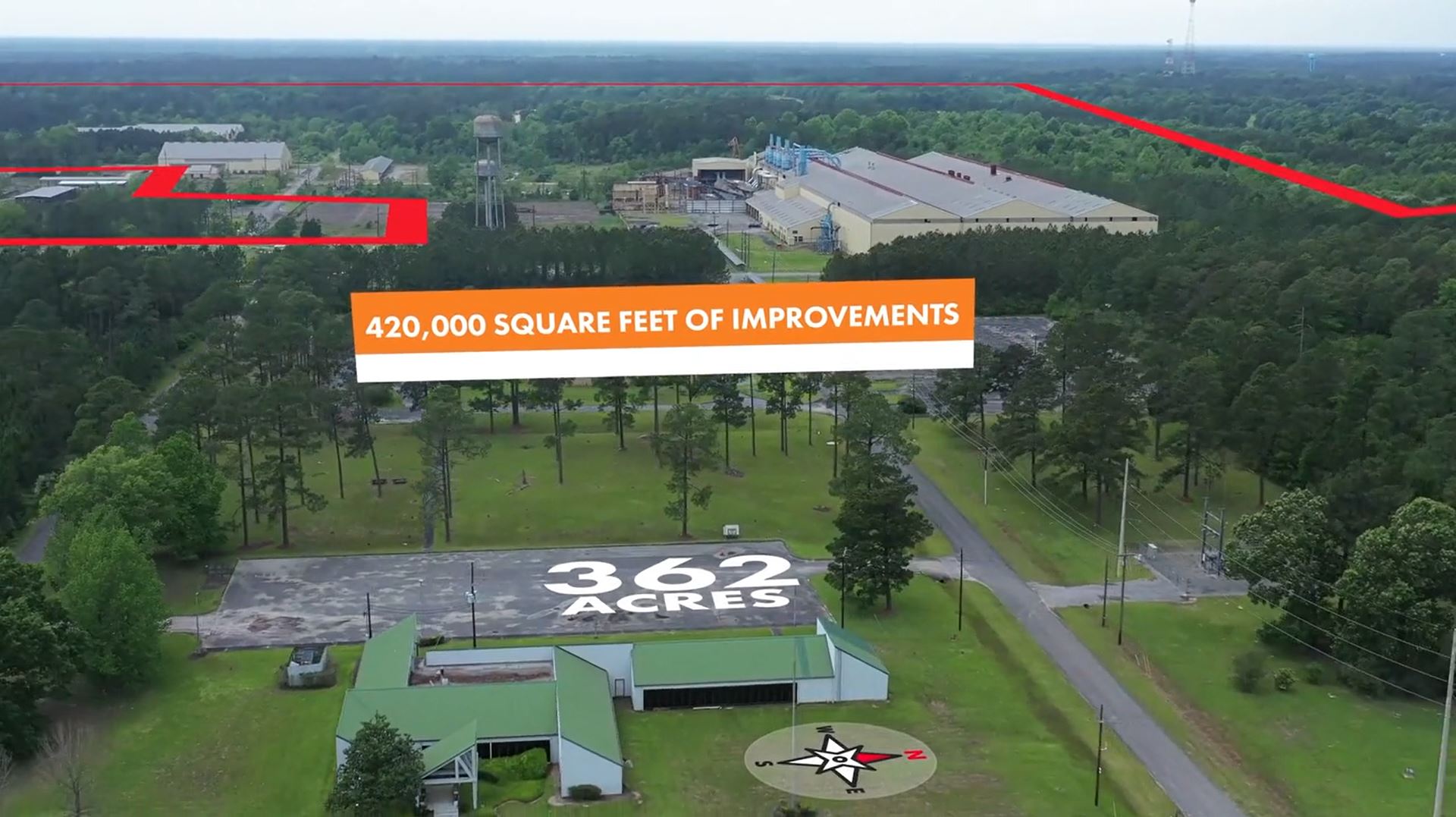 Former Manufacturing Campus - 735 FM 92 in Silsbee, Texas - 420,000 ...